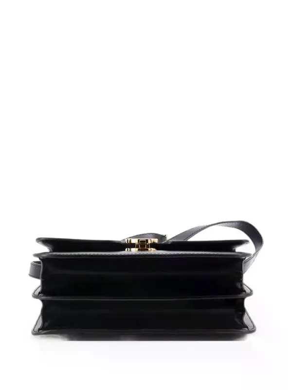 Burberry Tb Flap Bag Leather Medium Crossbody Bag