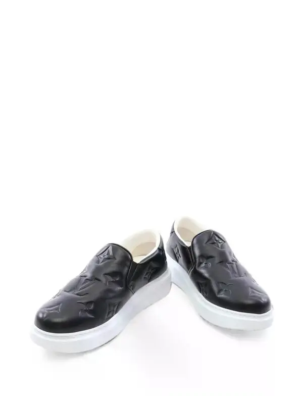 LOUIS VUITTON 2021 Beverly Hills Monogram-embossed Sneakers