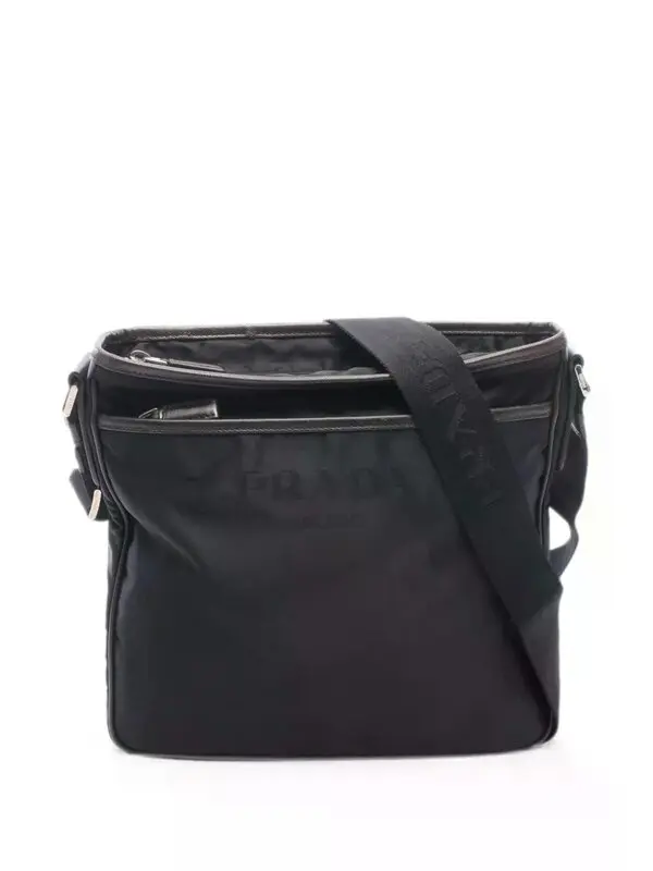 Prada 2010s Triangle-logo Shoulder Bag