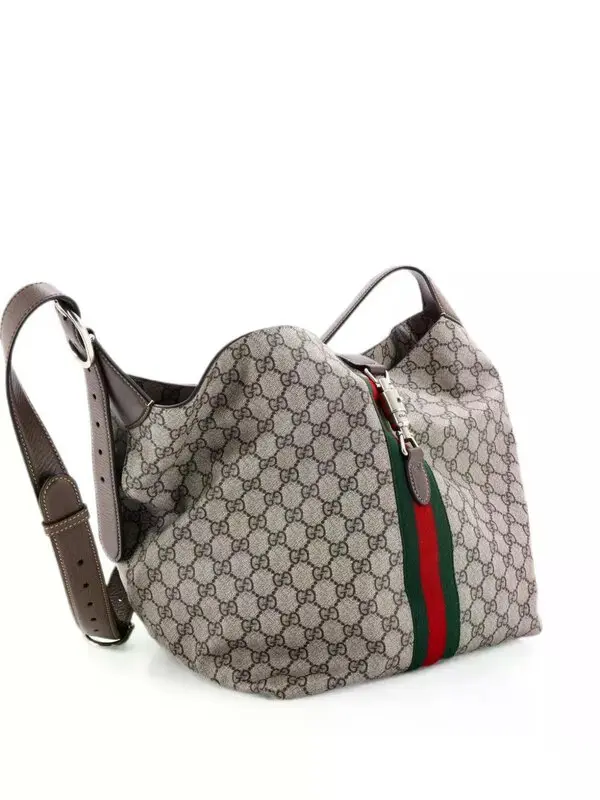 Gucci Jackie 1961 Soft Gg Coated Canvas Small Shoulder Bag