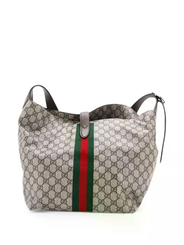 Gucci Jackie 1961 Soft Gg Coated Canvas Small Shoulder Bag