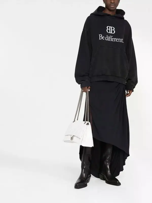 Balenciaga Crush Quilted Shoulder Bag