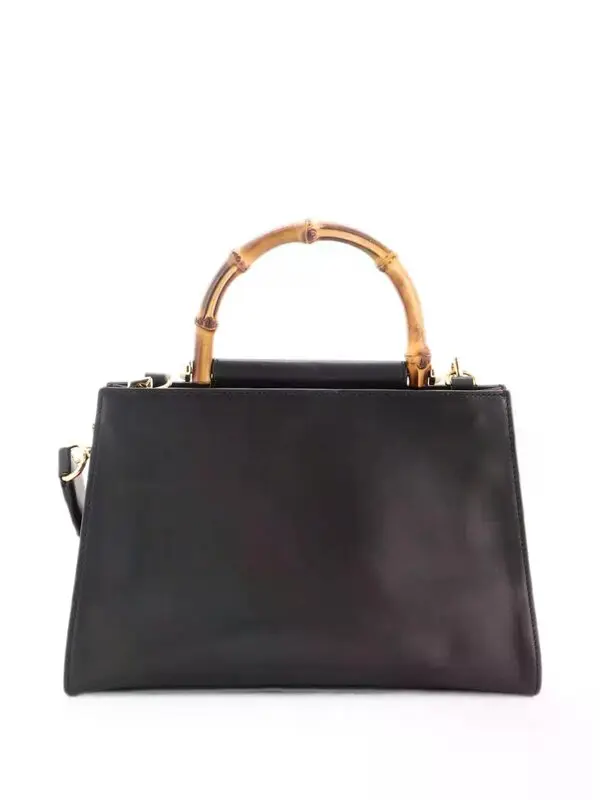 Gucci Nymphaea Top Handle Bag Leather Small Satchel
