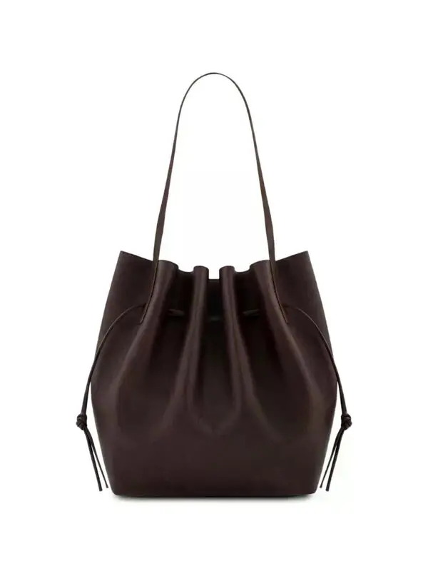 Yuzefi Scallop Tote Bag - Brown