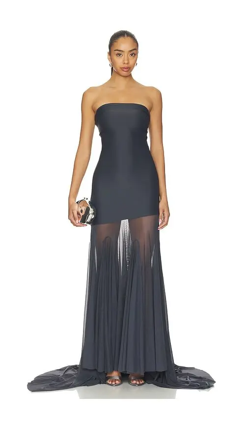 DEME BY GABRIELLA The Dahlia Dress - Grey