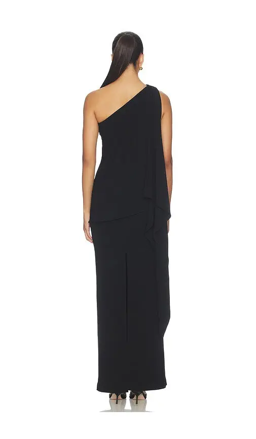 EAVES Amari One-shoulder Maxi Dress