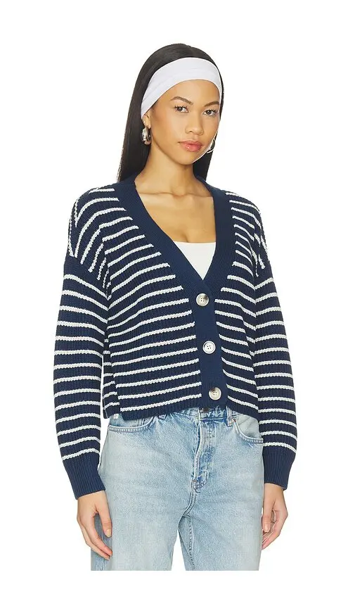 Eberjey Fine Gauge Cropped Cardigan