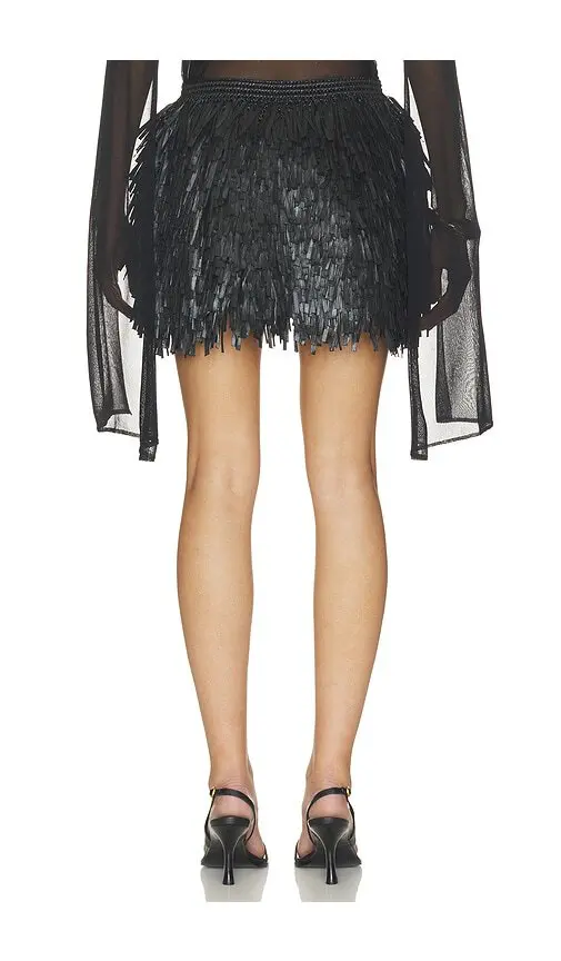 Cult Gaia Darryl Skirt - Black