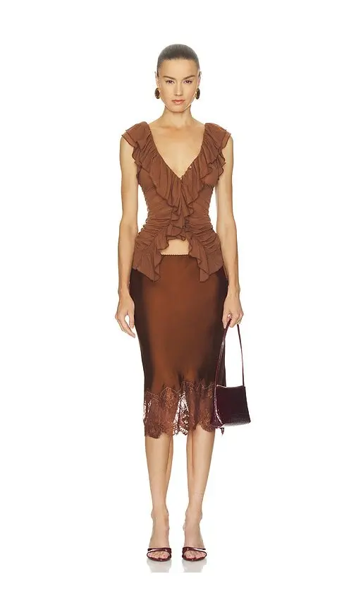 Free People Blythe Vest Top In . Also