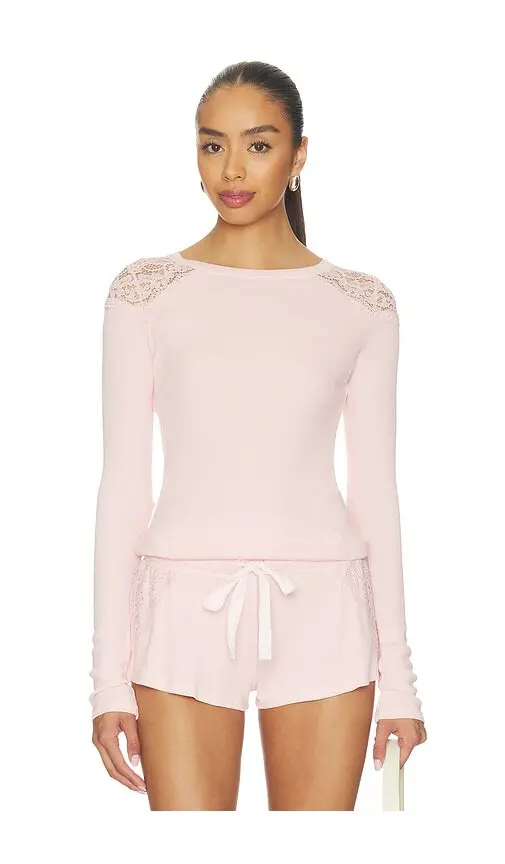 Free People X Intimately Made You Blush Layering Top In . Also - Pink