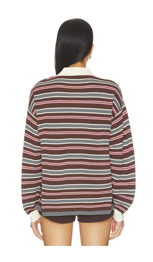 The Upside Wonder Knit Polo Top In . Also