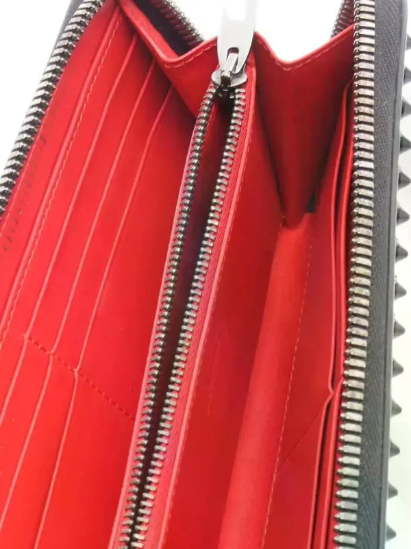CHRISTIAN LOUBOUTIN 2000s Panettone Spike-embellished Wallet