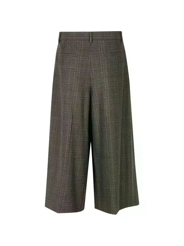 Seventy Prince Of Wales Check Pleated Shorts