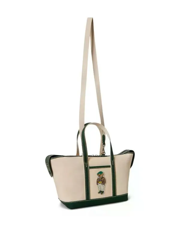 Polo Ralph Lauren Embroidered Bear Tote Bag