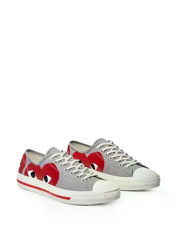 CONVERSE X COMME DES GARONS PLAY Jack Purcell Low Top Sneakers