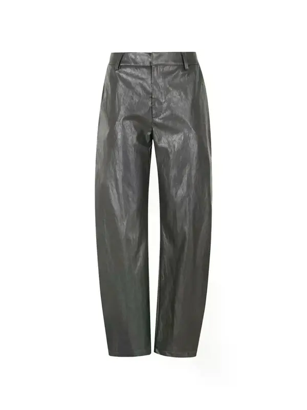 Federica Tosi Crinkled Effect Trousers - Grey