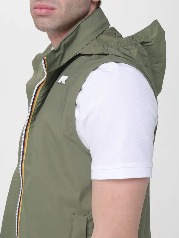 K-WAY Zip-up Stretch Nylon Gilet