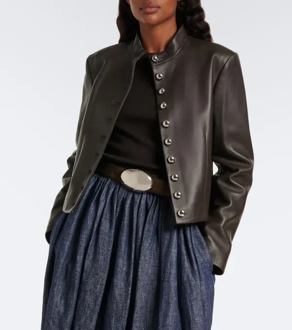 Altuzarra Dixon Leather Jacket