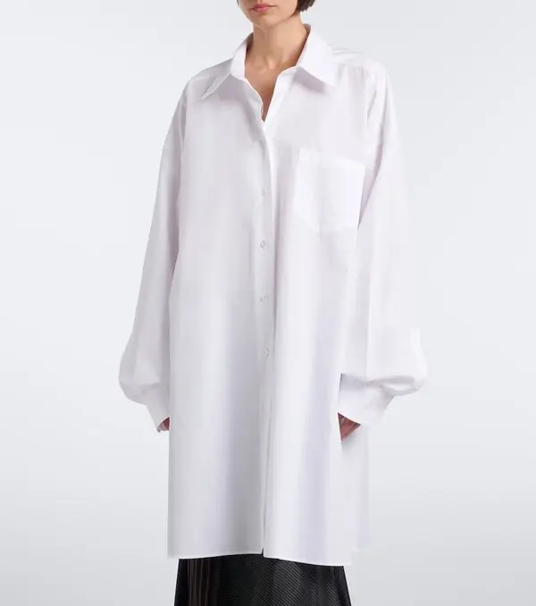 MAISON MARGIELA Oversized Cotton Poplin Shirt