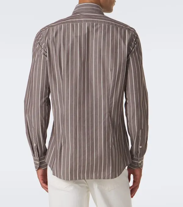 SLOWEAR Striped Cotton Shirt