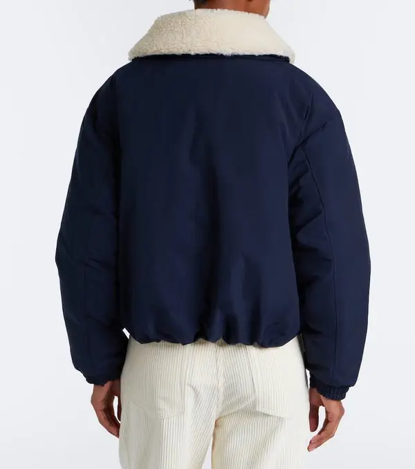 Polo Ralph Lauren Teddy-trimmed Technical Down Jacket