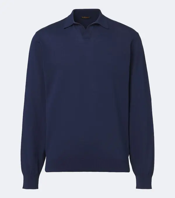 Rubinacci Cotton Polo Sweater