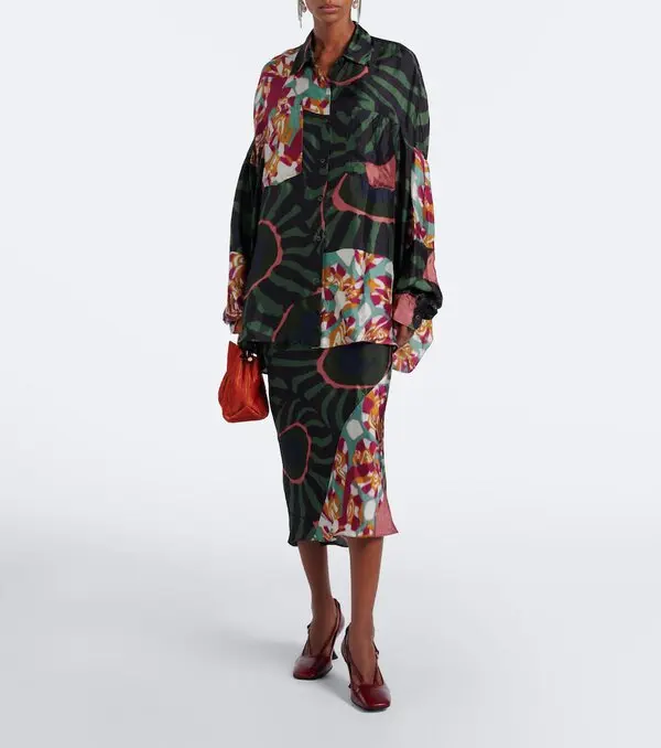 Dries Van Noten Leather Pumps