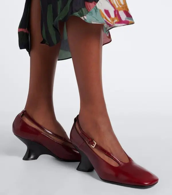 Dries Van Noten Leather Pumps