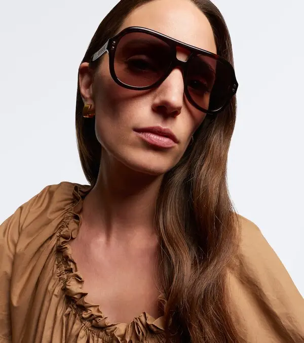 Fendi Five Sisters Aviator Sunglasses