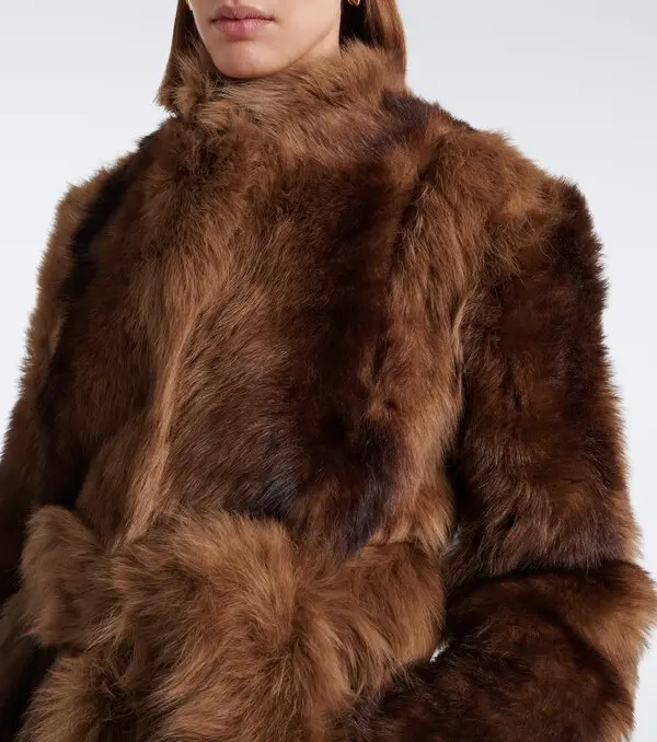 Nour Hammour Elsa Shearling Jacket