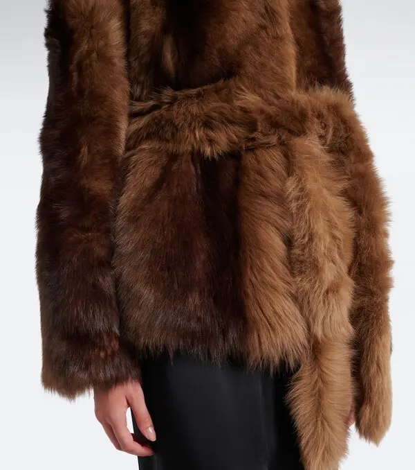 Nour Hammour Elsa Shearling Jacket
