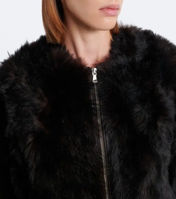 Nour Hammour Dianne Shearling Jacket