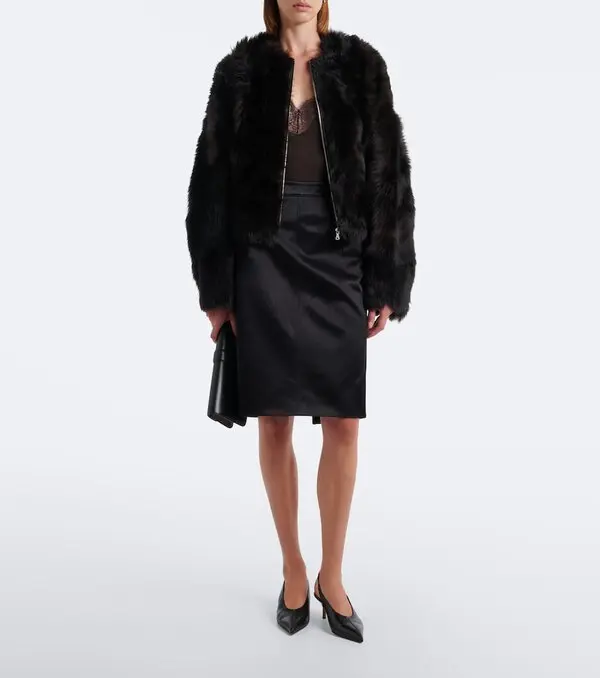Nour Hammour Dianne Shearling Jacket