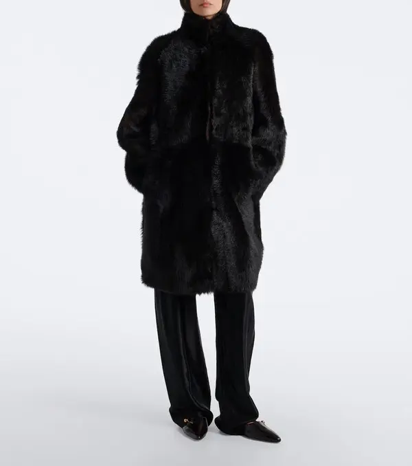 Nour Hammour Blaise Shearling Coat