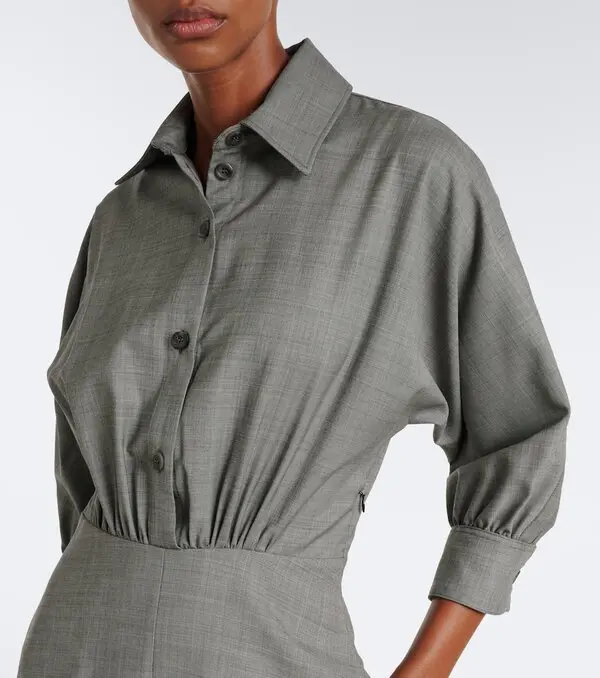Altuzarra Eleanor Wool Midi Dress