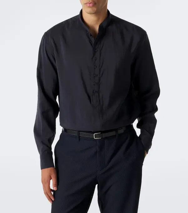 Giorgio Armani Silk-blend Shirt