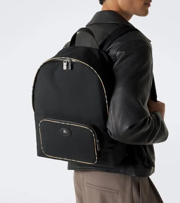 Burberry Check Backpack