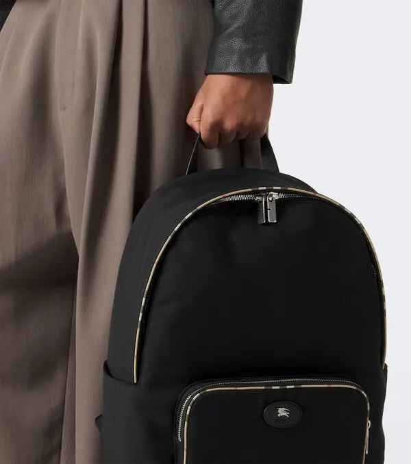 Burberry Check Backpack