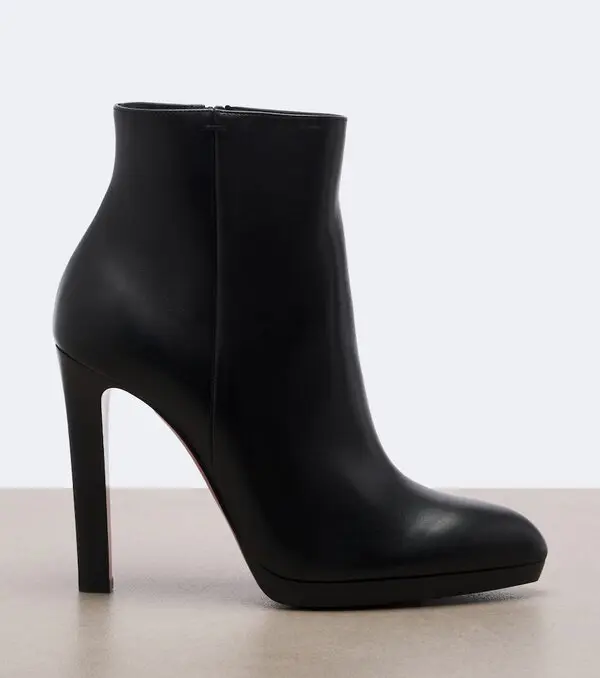 CHRISTIAN LOUBOUTIN Leather Ankle Boots