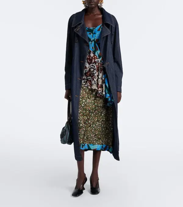 Dries Van Noten Leather Buckled Pumps