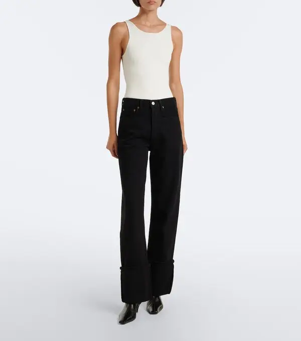 AGOLDE Big Cuff Straight Jeans