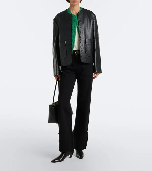 AGOLDE Big Cuff Straight Jeans