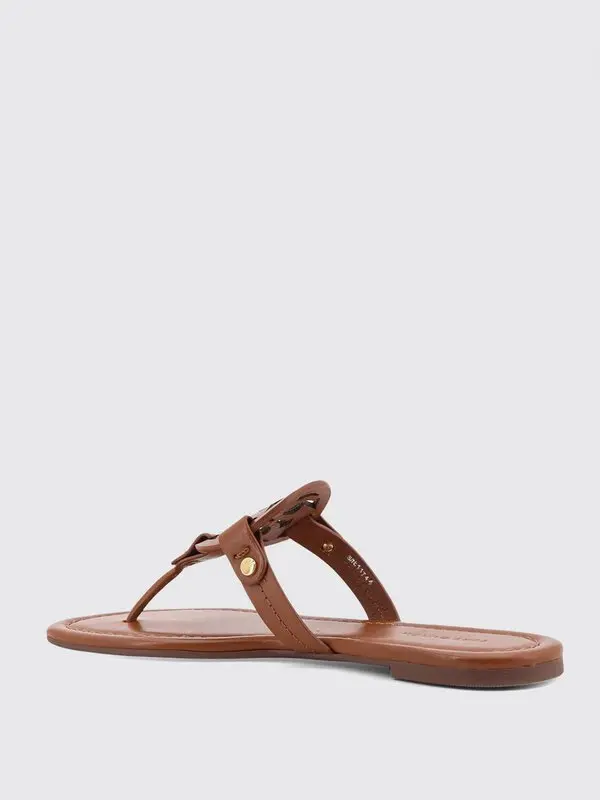 Tory Burch Miller Leather Thong Sandals - Brown