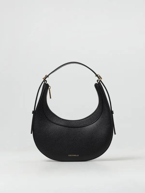 COCCINELLE Leather Shoulder Bag - Black