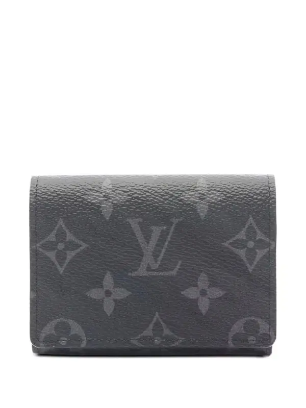 LOUIS VUITTON Monogram Eclipse Card Case