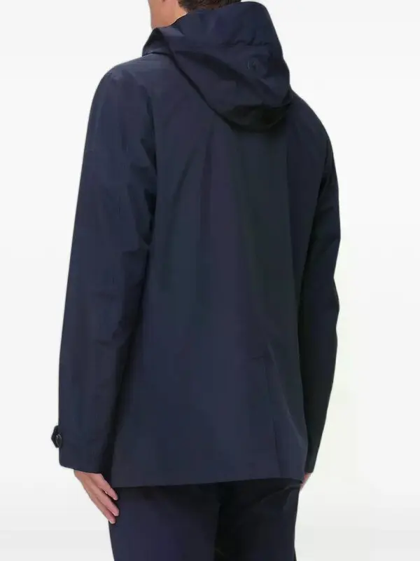 SAVE THE DUCK Hooded Single-breasted Coat