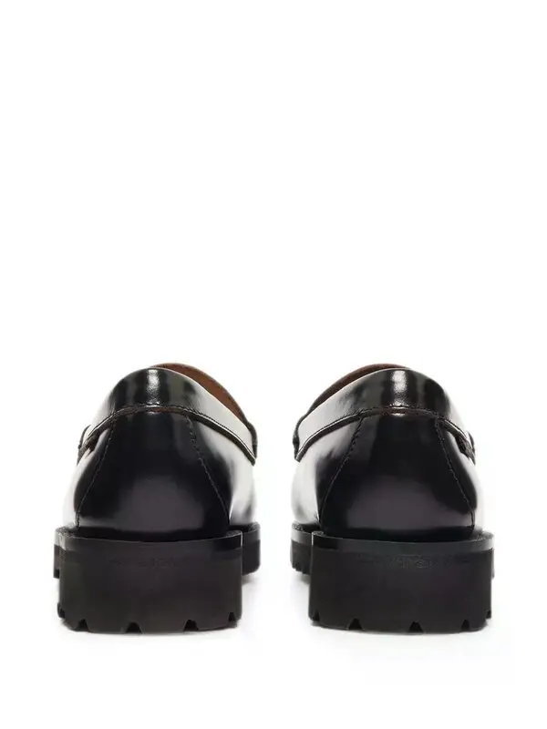 G.H.BASS Easy Weejuns Leopard-print Loafers