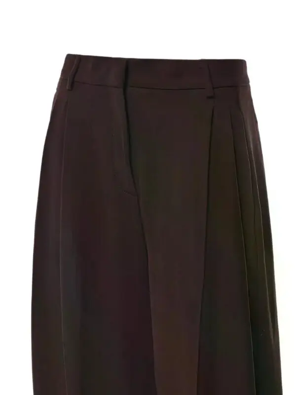Andamane Pleated Tapered Trousers