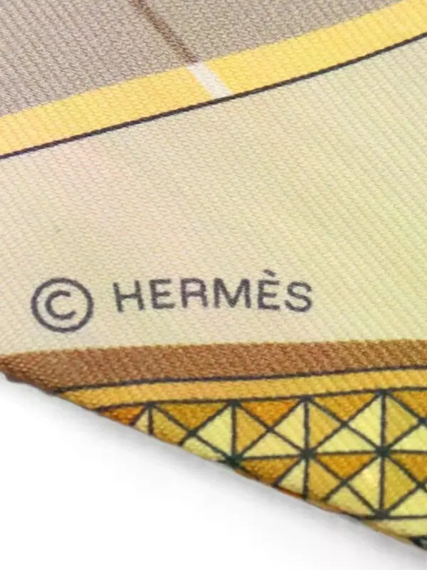 Hermès 2020s Grand Apparat Silk Scarf