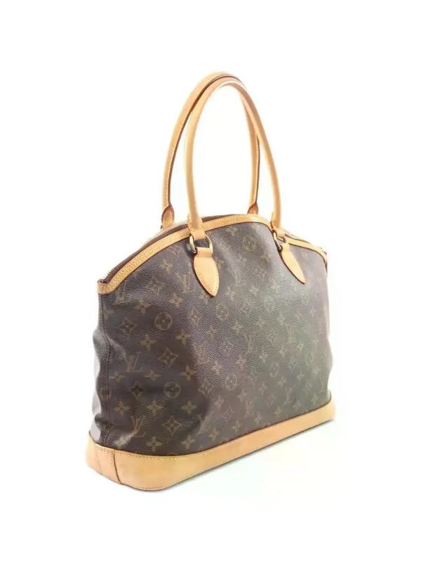 LOUIS VUITTON Monogram Lockit Tote Bag